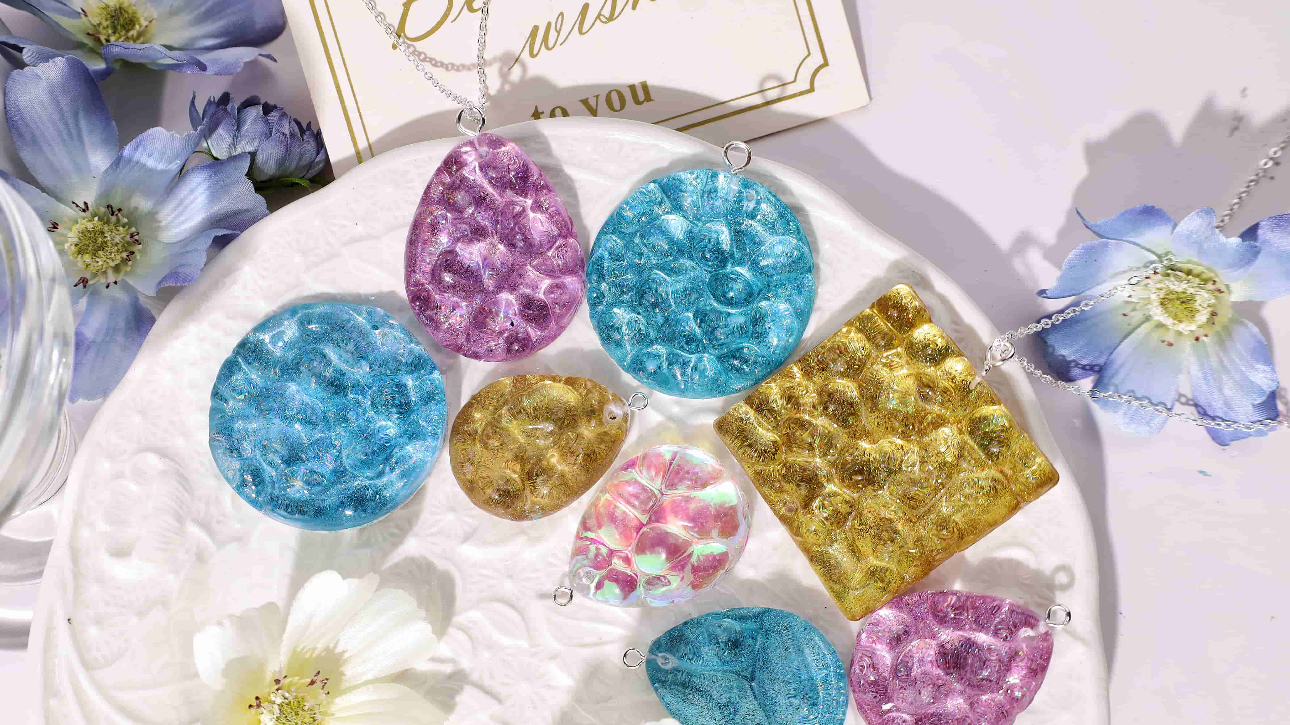 How to Make Water Ripple Effect in Resin Jewelry – Let's Resin