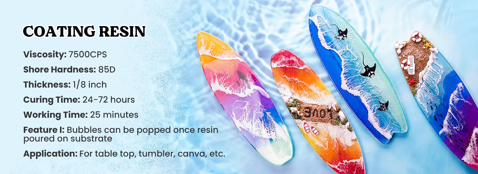 Epoxy Resin Art | Best Clear Epoxy Resin Kits Deep Pour Epoxy Brand ...