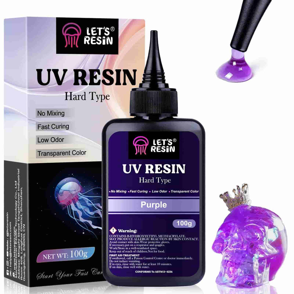 🥇Best UV Resin Kit - Colorful and Clear UV Resin Kit – Let's Resin