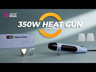Resin Heat Gun: 350W Fast Heating Dual Temp Control Perfect for Crafts ...
