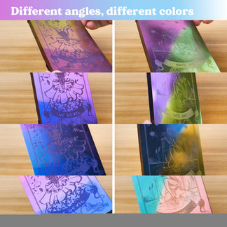 Chameleon Effect Series-Intense Powder, Blue Ver. - 5 colors/each 0.8g ...