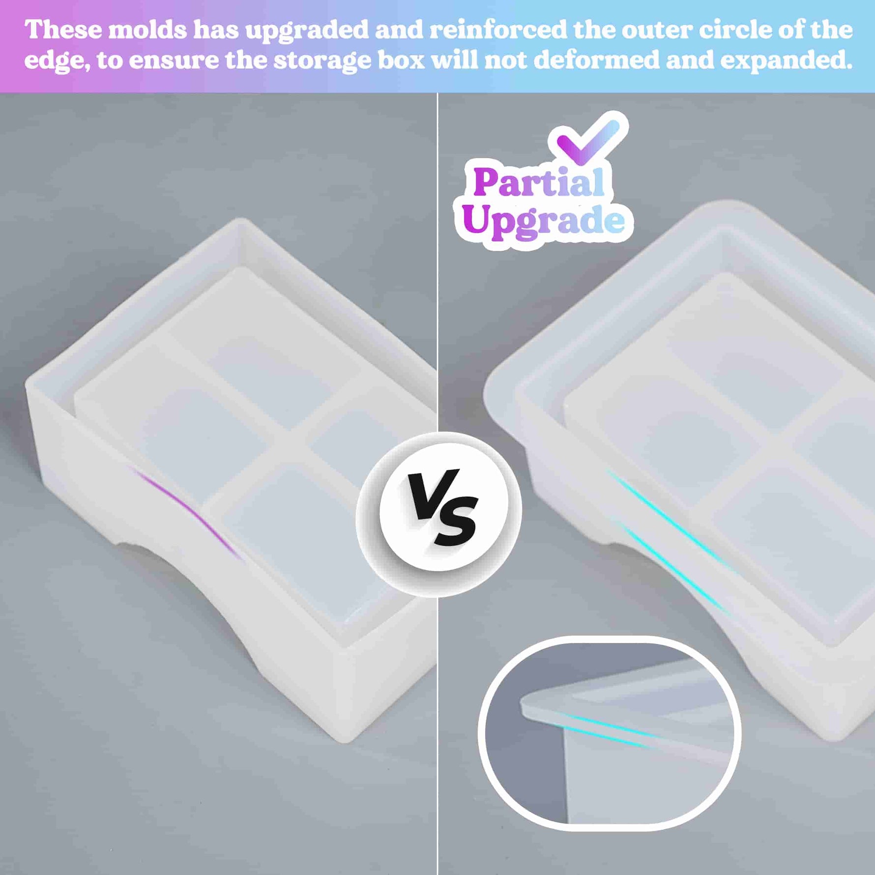 Coaster Molds for Resin DIY Round & Square Coaster Silicone Resin Kit ...